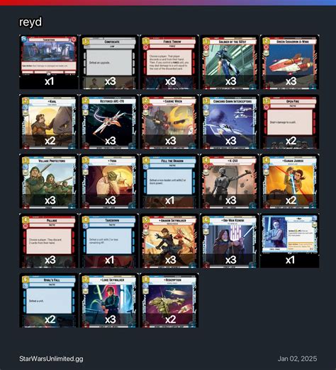 Reyd Star Wars Unlimited Tcg