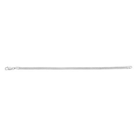 Chic 925 Sterling Silver Bracelet 19cm
