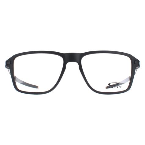 Oakley Glasses Frames Ox8166 Wheel House 8166 01 Satin Black Men