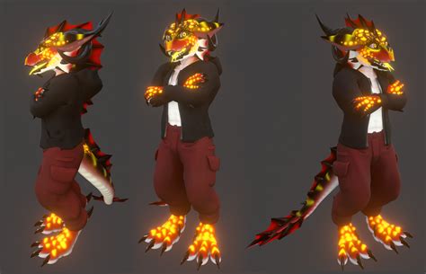 Zealotdkd Farmd Kobold Herm Blender Vrchat Storepage By Zealotdkd