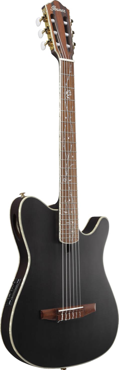 Ibanez Tod10n Tkf Tim Henson Signature Elektro Akustik Gitarre Schwarz