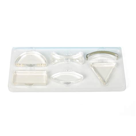 Acrylic Optical Experiment Set Triangular Prism Double Convex Lens Biconcave Concave Mirror For