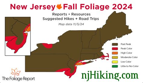 Foliage Map New Jersey Fall Foliage Map Find Fall Color In 2024