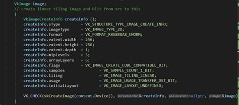 Problem With Creating Cubemap Image With Linear Layout Rvulkan