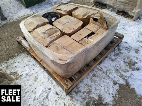 Pallet Of Assorted Brackets Michener Allen Auctioneering Ltd