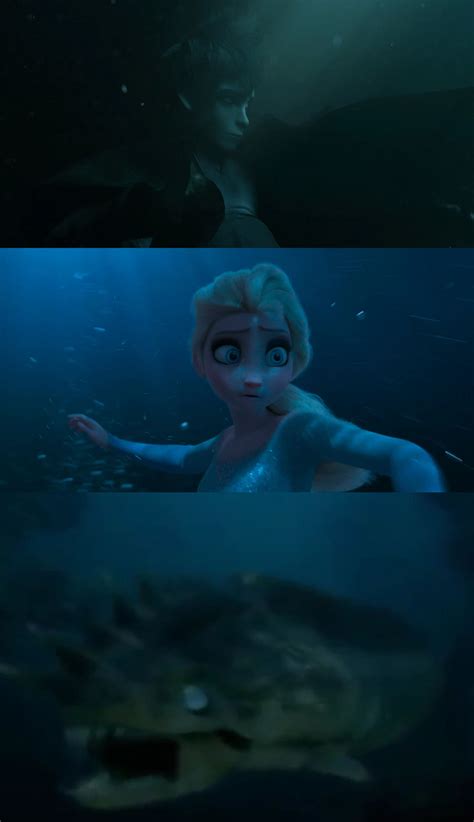 Elsa Hurry Save Jack From Drowning By Mnstrfrc On Deviantart