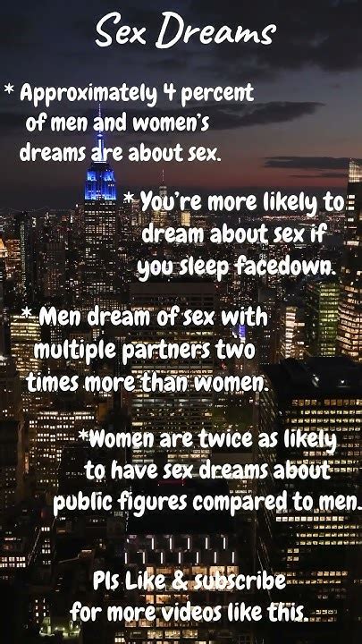 Fact On Sex Dreams Shortsfeed Shorts Shortsvideo Facts Trivia