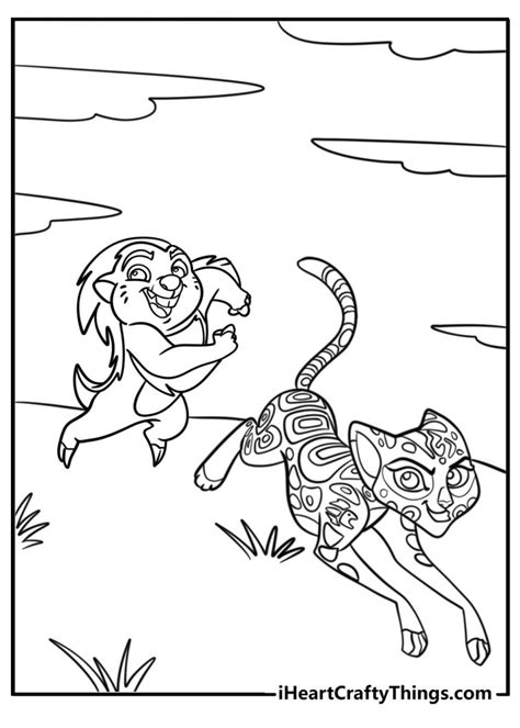 30 New Lion Guard Coloring Pages 100 Free To Print
