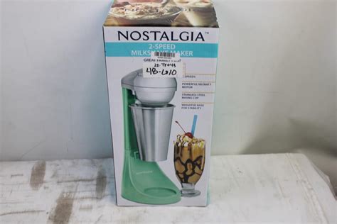 Nostalgia Milkshake Maker Property Room