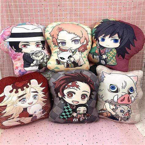 40cm Demon Slayer Tanjiro Nezuko Sofa Pillow Plushie Doll Plush Dolls