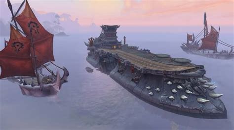 Horde Warship A Powerful Vessel From The World Of Warcraft Robôs