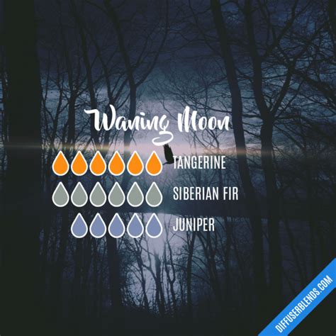 Waning Moon Essential Oil Diffuser Blend Essential Oil Diffuser