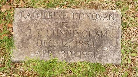 Catherine Viola Donavan Cunningham 1854 1951 Mémorial Find A Grave