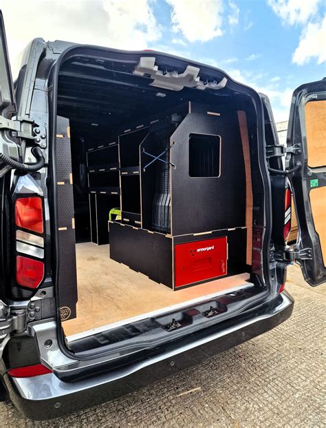 Compact Van Racking System With Armorgard Vault Ply Van Racking Limited