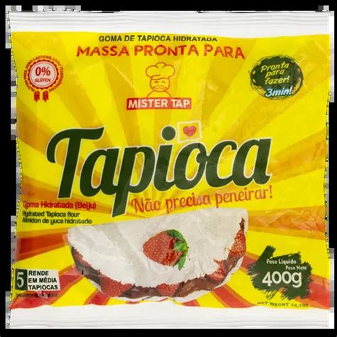 Tapioca Mister Tap Pacote 400g