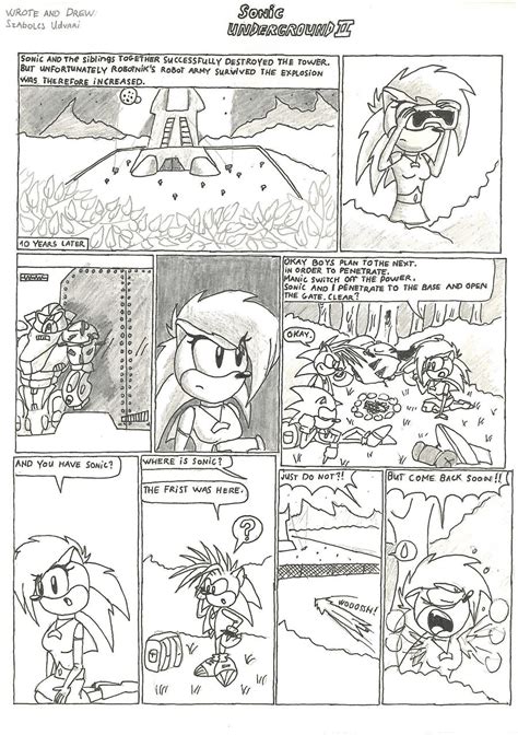 Sonic Underground 2 Comic By Udiszabi On Deviantart