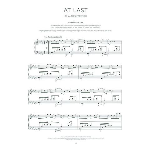 Hal Leonard Alexis Ffrench Sheet Music Thomann Sverige
