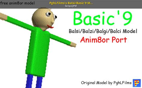 Pghlfilmss Balsibasic9 Model Anim8or Port 3d Model