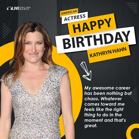 Kathryn Hahn Birthday Live Online Radio Blog