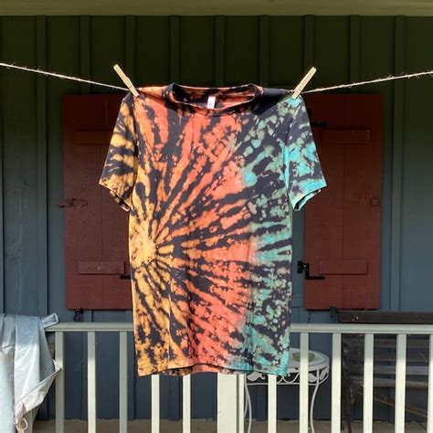 Reverse Tie Dye Etsy