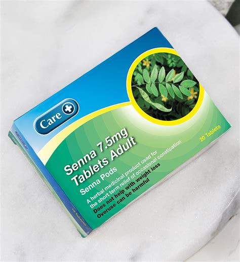 Senna Tablets Stomach And Bowel Remedies Care