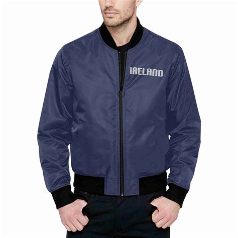 Ireland Mens Bomber Jacket We Irish Dot Com