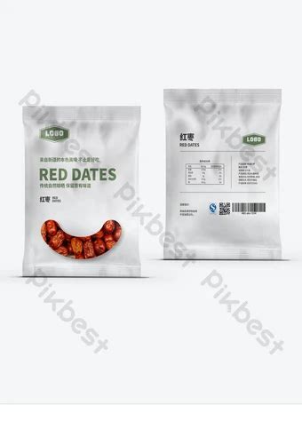 Red Simple Red Dates Packaging Bag Design Psd Free Download Pikbest