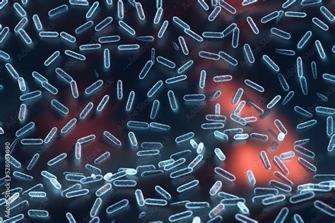 Enterobacteriaceae Gram Negative Rod Shaped Bacteria Part Of Intestinal Microbiome And