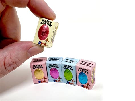 Worlds Smallest Easter Egg Pack Of 6 Tiny Miniature Solid Chocolate