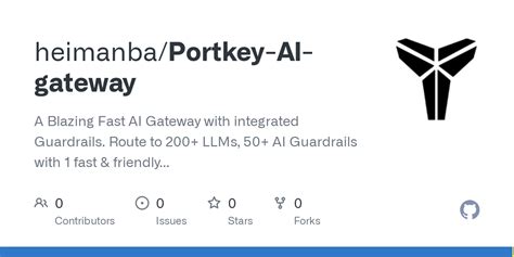 Github Heimanbaportkey Ai Gateway A Blazing Fast Ai Gateway With Integrated Guardrails
