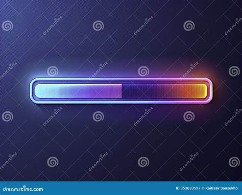Dynamic Progress Bar UI Element Aerial Perspective Of Download And