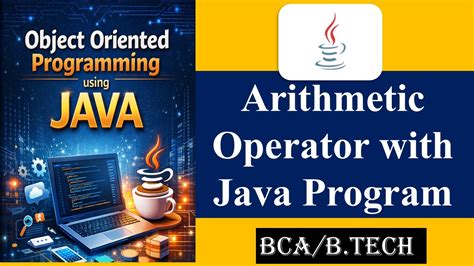 Java Arithmetic Operators Explained With Program Java