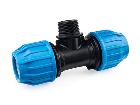 20mm X 34 Inch Male Threaded Branch Tee For Mdpe Pipe