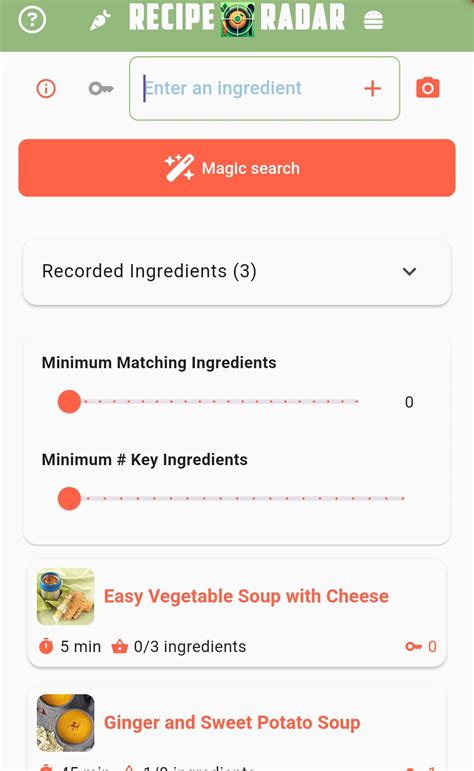 Recipe Radar Apk For Android Download