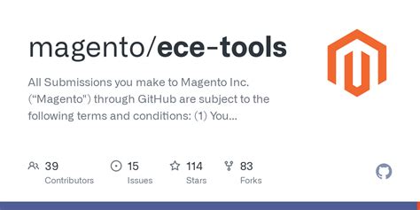 Github Magentoece Tools All Submissions You Make To Magento Inc Magento Through Github