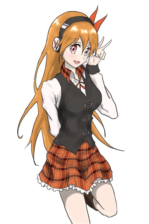 Safebooru 1girl Akame Ga Kill Brown Hair Candy Chelsea Akame Ga