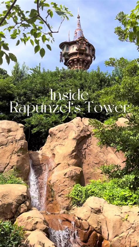 Rapunzel Toren Disneyland Tangled Tower This Replica Of Rapunzels