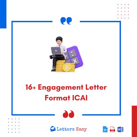 16 Engagement Letter Format Icai Samples Writing Tips Email Ideas Letters Easy