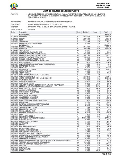 Insumos Pdf Ingeniería Estructural Ingeniería De Edificación