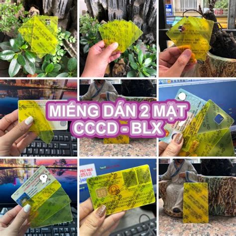 Miếng Dán 2 Mặt Cccd Gplx Sản Phẩm SỈ LẺ NguyÊn LiỆu ThÀnh PhẨm