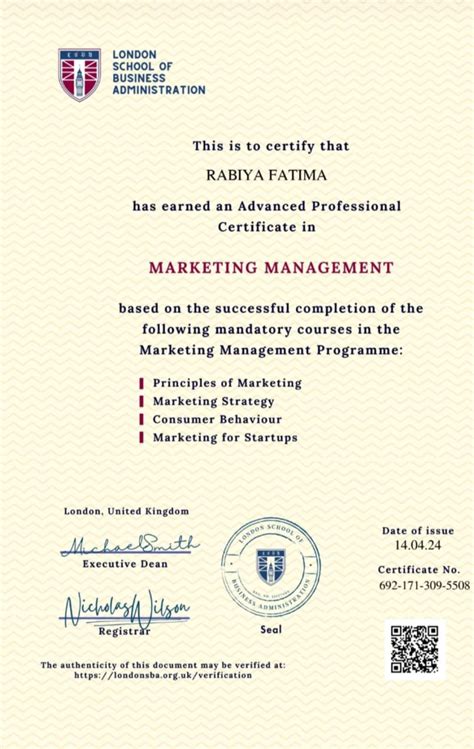 Im Happy To Share That Ive Completed My Advance Course At London