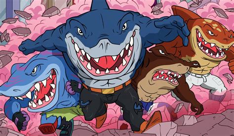 The Street Sharks Return For New Comic Series From Idw And Mattel