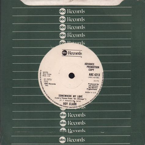 Roy Clark Yesterday When I Was Young 7 Inch Vinyl Tap