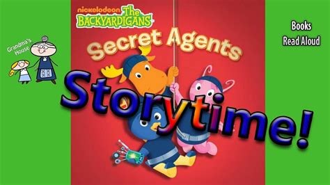 Backyardigans ~ Secret Agents Read Aloud ~ Story Time ~ Bedtime Story