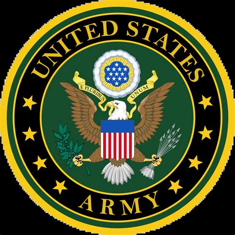 Official United States Army Logo Symbol Of Honor And Service