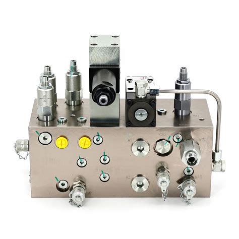 Customized Pilot Oil Source Valve Group For New Energy Vehicles Transition Joint And Valve Group