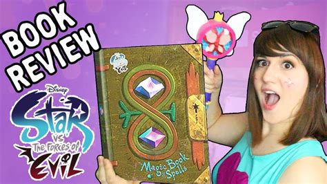 The Magic Book Of Spells Star Vs The Forces Of Evil Book Review Disney Madi2themax Youtube