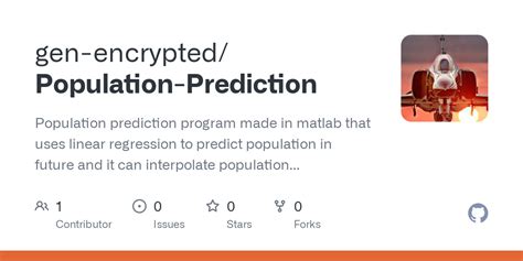 github gen encrypted population prediction population prediction