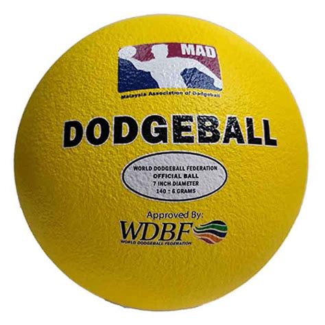 Dodgeball Mad Official Wdbf Approved 1 Ball Shopee Malaysia