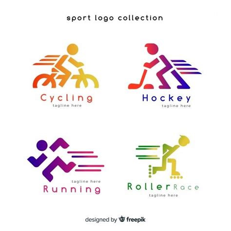 Free Vector Modern Sport Logo Collection Vectores Gratis Deporte